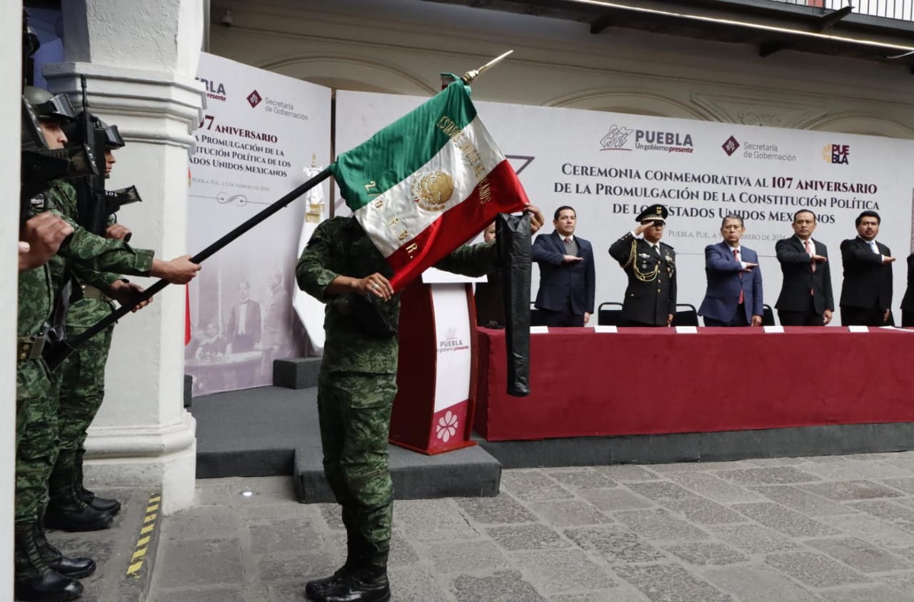 Conmemora gobierno de Puebla 107 Aniversario de la Promulgación de la ...